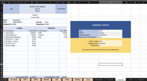 Template Payroll Excel Malaysia - V2 ⋆ Rekemen